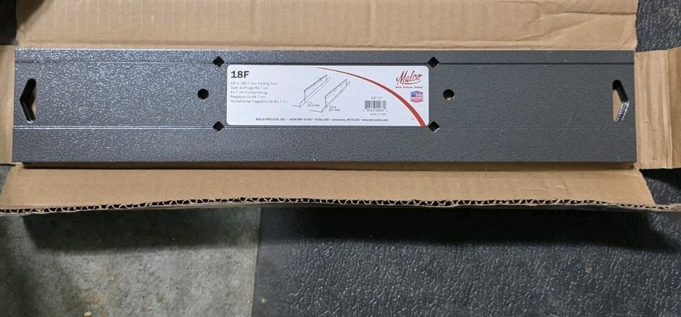 Malco 18F Folding Tool 18" Length | Up to 1" deep bends | eBay