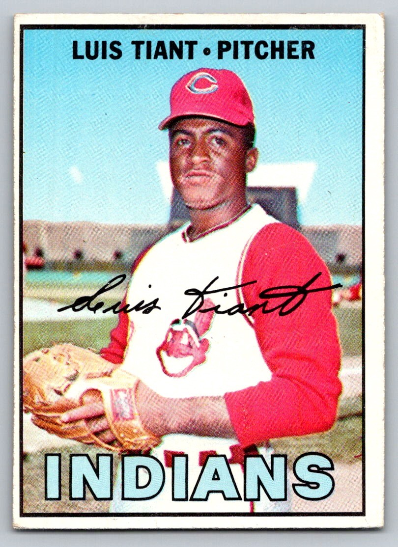 1967 Topps Luis Tiant #377 - Cleveland Indians | eBay