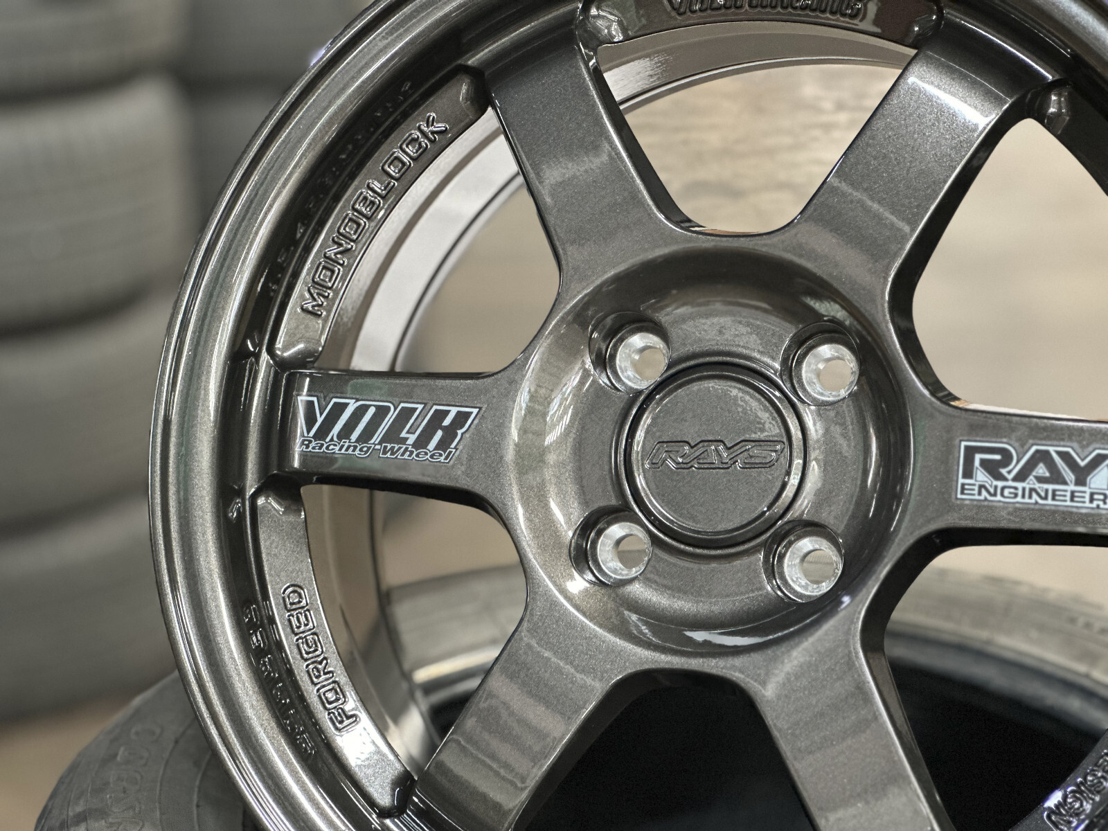 NEW 4x100 (4 Wheel) 15x7 AOW TE37 DGM Flow Formed HONDA CIVIC EK TOYOTA ...
