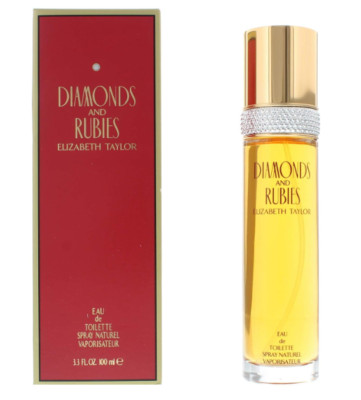 Diamonds and Rubies by Elizabeth Taylor Eau De Toilette for Women 3.4 ...