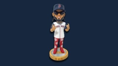 2024 Boston Red Sox El Alfa El Jefe Rapper Bobblehead SGA 05-11-2024 ...