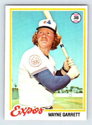 WAYNE GARRETT Montreal Expos 1978 Topps Baseball Card B207 | eBay