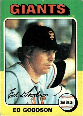 ED GOODSON 1975 Topps #322 BUY ANY 2 ITEMS FOR 50% OFF B210R2S22P9 | eBay