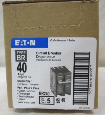 EATON BR240 Thermal magnetic Circuit Breaker | eBay