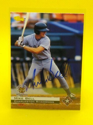 PERSONAL AUTOGRAPH Mike Bell 1993 Classic #171 | eBay