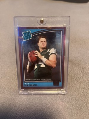 Sam Darnold 2018 Donruss STAT LINE Rated Rookie no. 301 PURPLE /99 | eBay