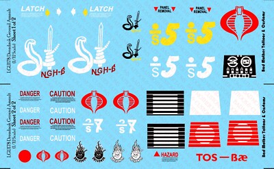 1/12 Scale GI Joe Cobra Dreadnok Ground Assault Stinger RAM Waterslide ...