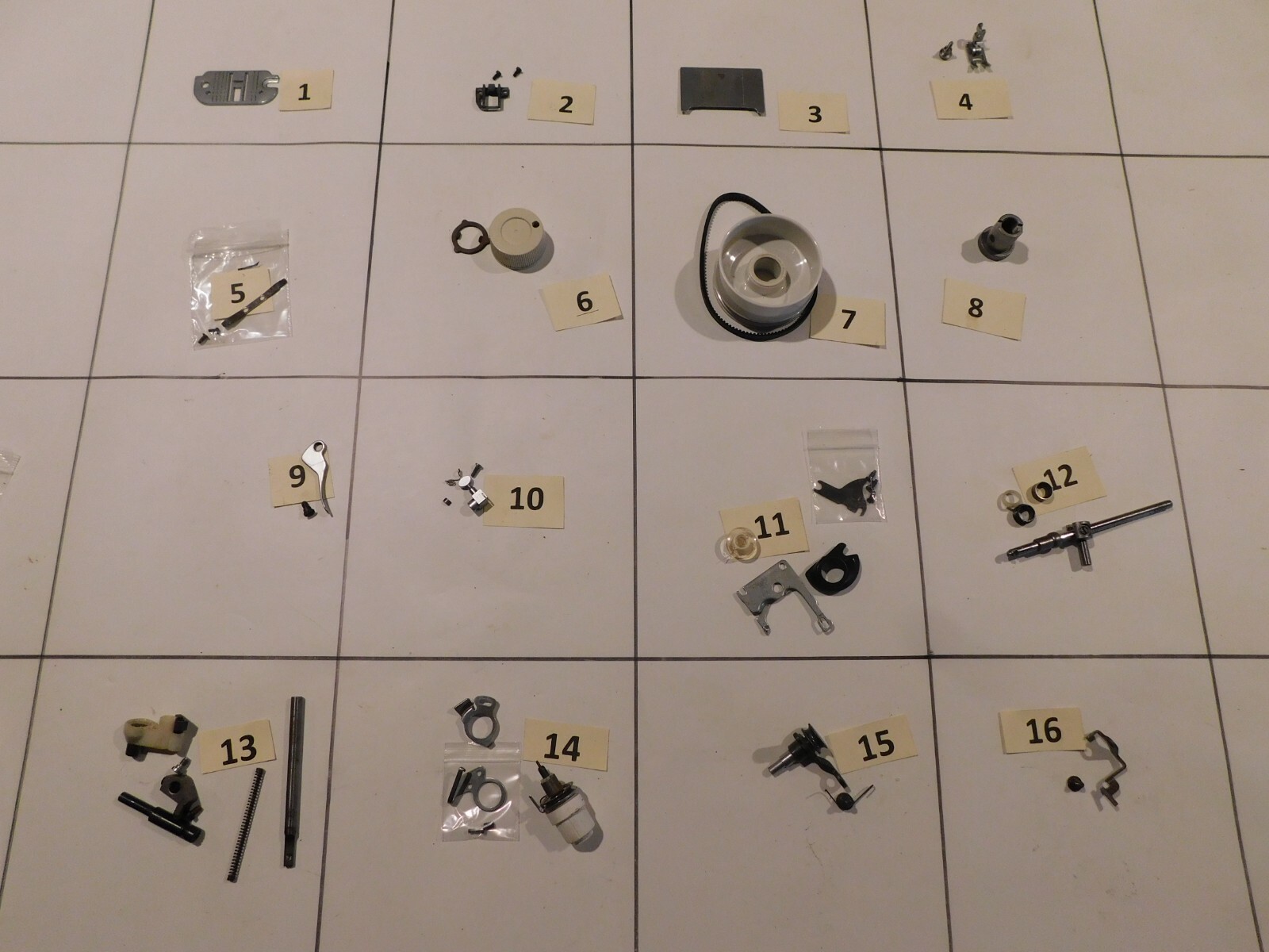 Q1 Singer Merritt 8734 Sewing Machine Original PARTS Free shipping ...