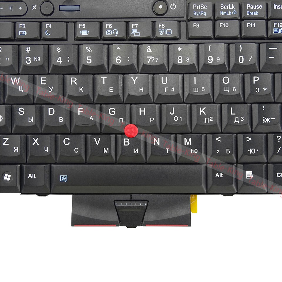 Non-Backlit Russian Keyboard for Lenovo Thinkpad T410/T410S/T420/T510 ...