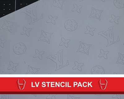 Louis Vuitton Stencil Stickers For Shoes | semashow.com
