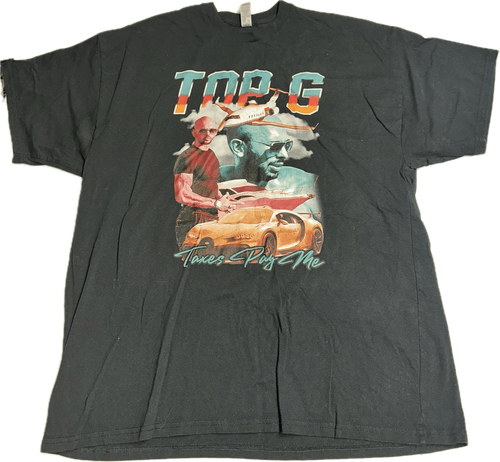Top G T Shirt Andrew Tate Emory Cobra Tate Fan World Box Champion ...