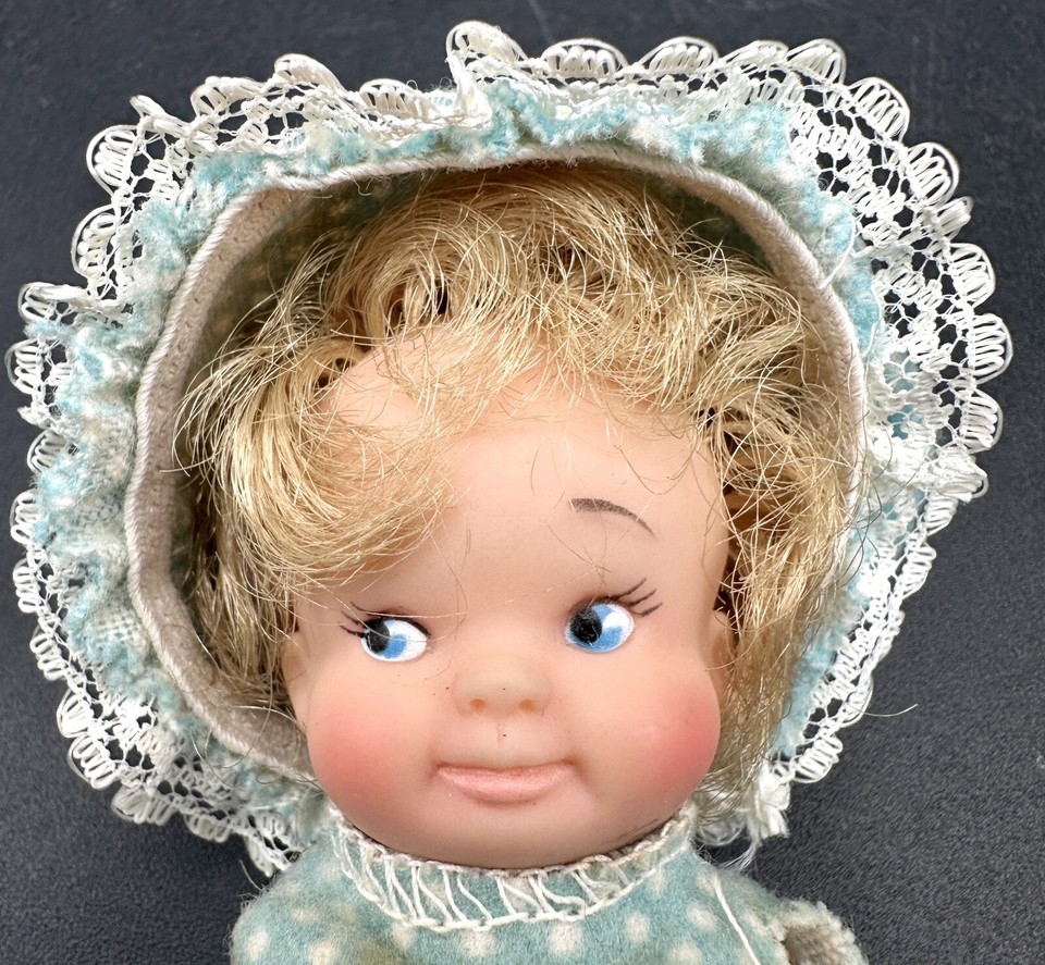 Vintage 1965 Uneeda Doll UD Pee Wee Dolls Hong Kong 3.5” Pair | eBay