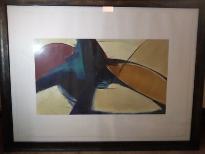 Abstract Monotype by Scott Swezy | eBay