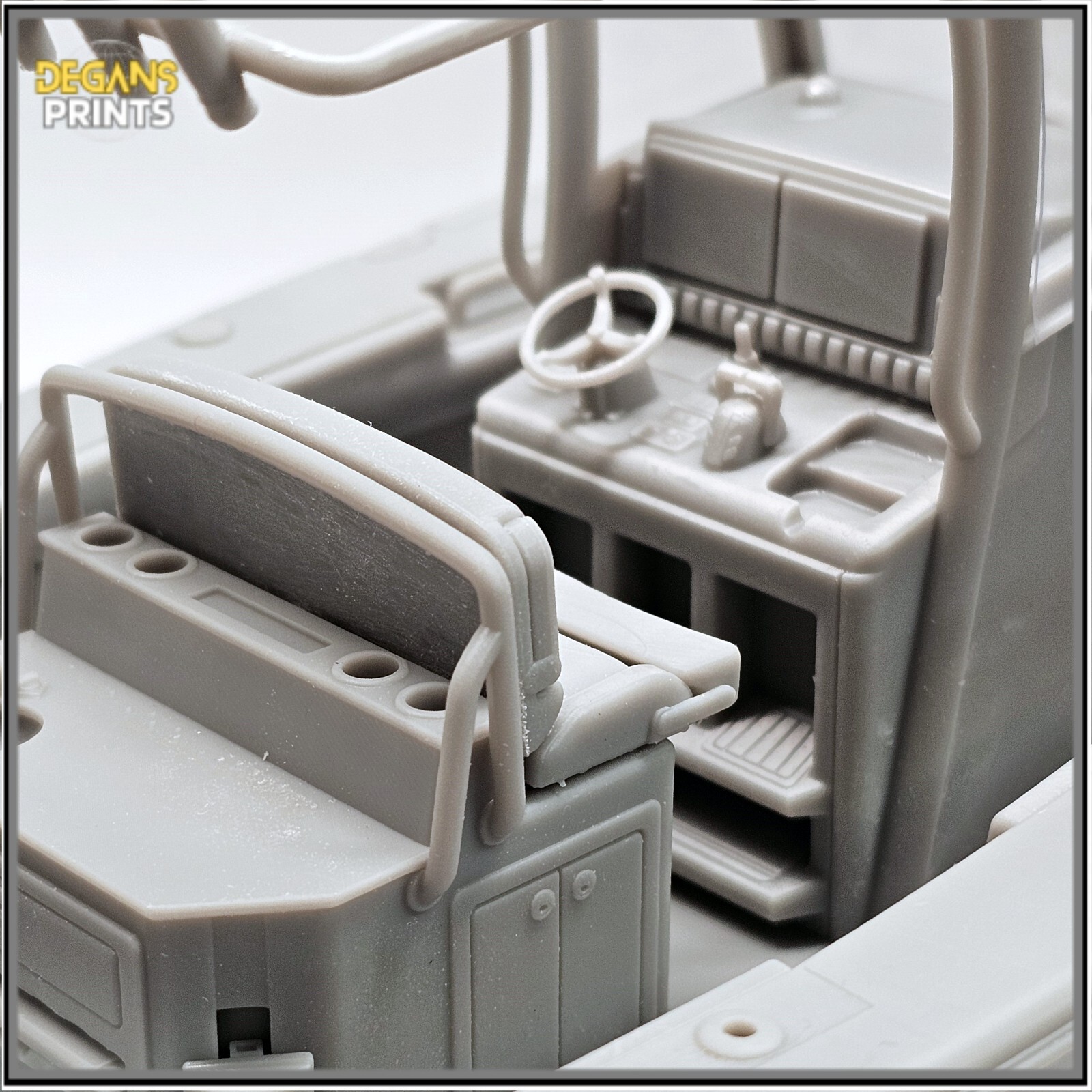 SeaHunt 275 SE Center console Boat model kit 32pc 1/24 scale diorama 3D ...