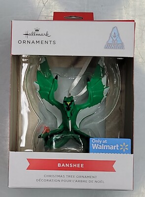 Hallmark 2022 Ornament Red Box AVATAR Banshee Water Dragon Bird Figure ...
