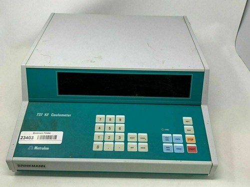 Brinkmann Metrohm 737 KF Karl Fischer Coulometer Titrator ...