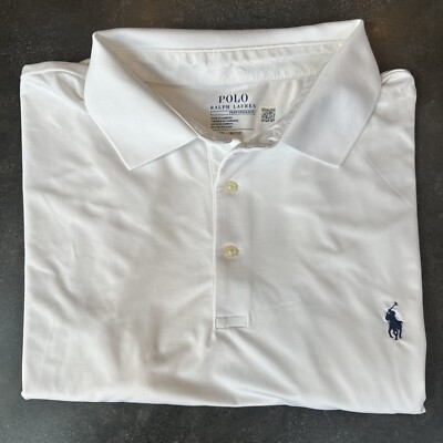 2XLT Polo Ralph Lauren Short Sleeve Performance Polo (white) | eBay