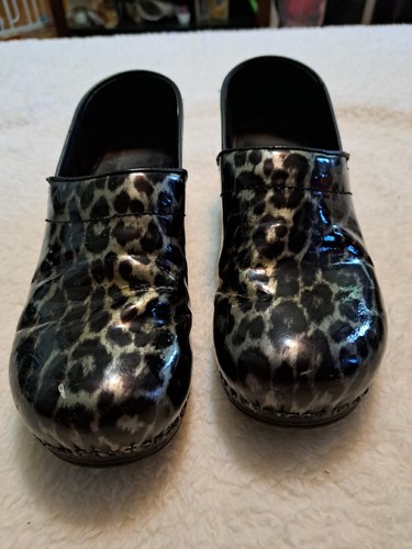 Leopard Dansko Clogs, Size 42 | eBay