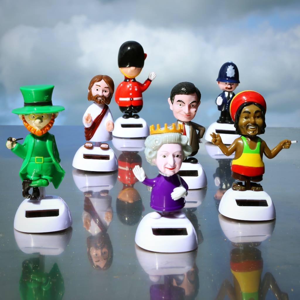 Solar Powered Dancing Holiday Figures Harness Solar Power For Engaging