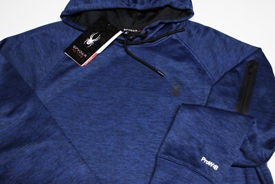 SPYDER ProW=B SOFT POLY HOODIE SWEATSHIRT--L--WRINKLE FREE--UNWORN ...