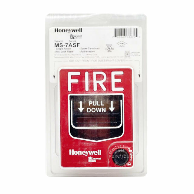 Honeywell / Gamewell-FCI MS-7ASF Manual Addressable Fire Alarm Pull ...
