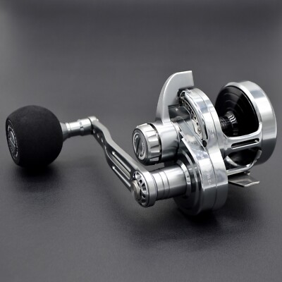 Conventional Saltwater Fishing Jigging Reel up to 66 LBs Lever Drag for ...