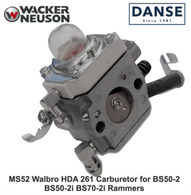 Wacker OEM MS52 Walbro HDA 261 Carburetor for BS50-2 BS50-2i BS70-2i ...