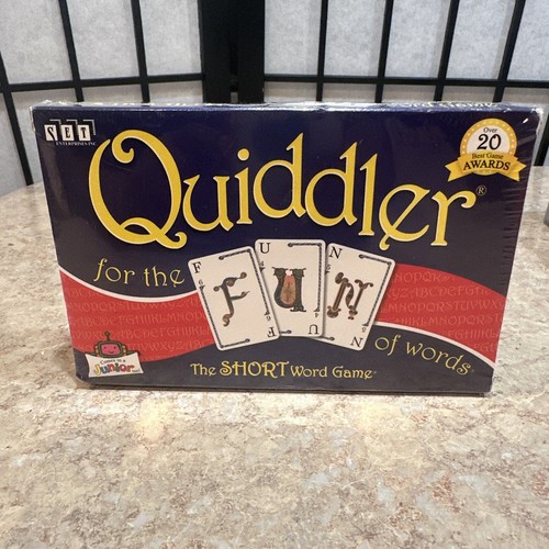 QUIDDLER The Short Word Game New In Box Sealed Card Rummy Style Fun ...