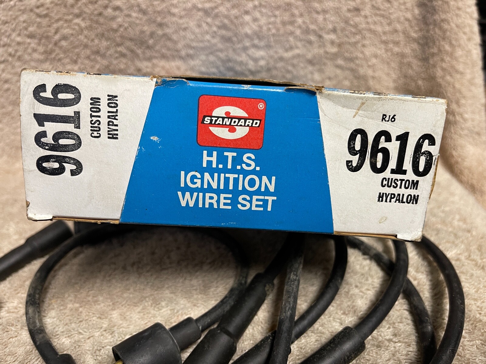 NOS STANDARD MOTOR PRODUCTS 9616 IGNITION WIRE SPARK PLUG SET 6 CYL ...