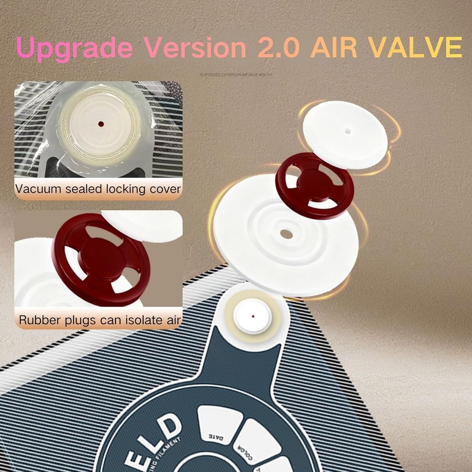 3D Printer Filament Storage Box Airtight Container for Filament ...