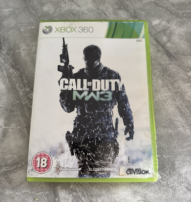 Activision Call of Duty: MW3 Modern Warfare 3 Xbox 360 PAL PEGI 18 ...