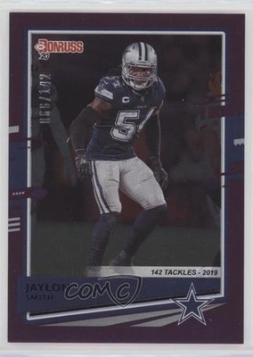 2020 Panini Donruss Season Stat Line /142 Jaylon Smith #82 | eBay