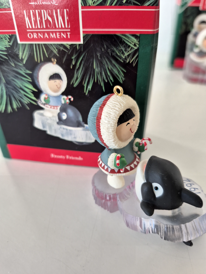 Hallmark Keepsake Frosty Friend Christmas 10 11 12 13 Series Ornament ...