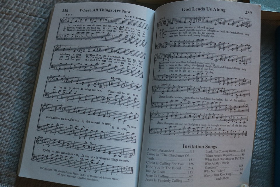 4 shape note songbook hymnals hymn books M. Lynwood Smith Clarion Call ...