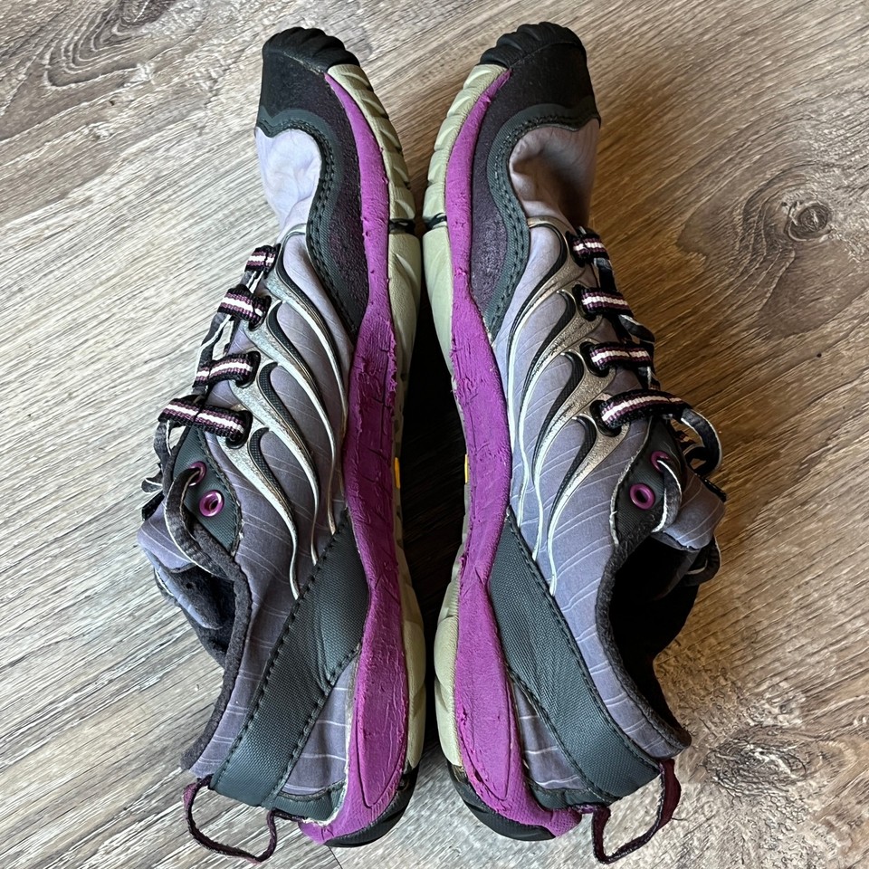 Merrell Lithe Glove Barefoot Running Shoes Purple Womens 6 UK 3.5 EU 36 ...