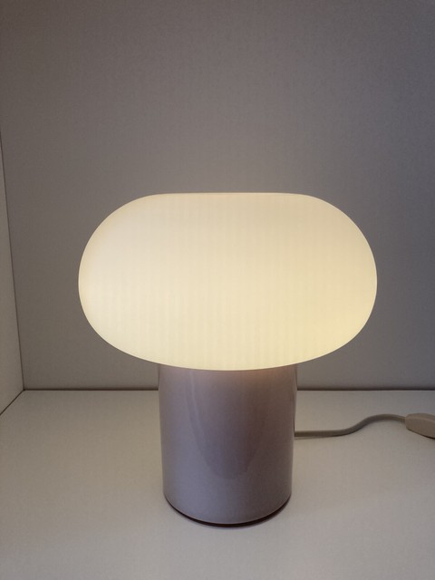 Ikea DEJSA 11" Table Lamp with LED Bulb - Beige/Opal Glass for sale ...
