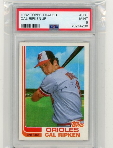 1982 Topps Traded #98T Cal Ripken PSA 9 | eBay