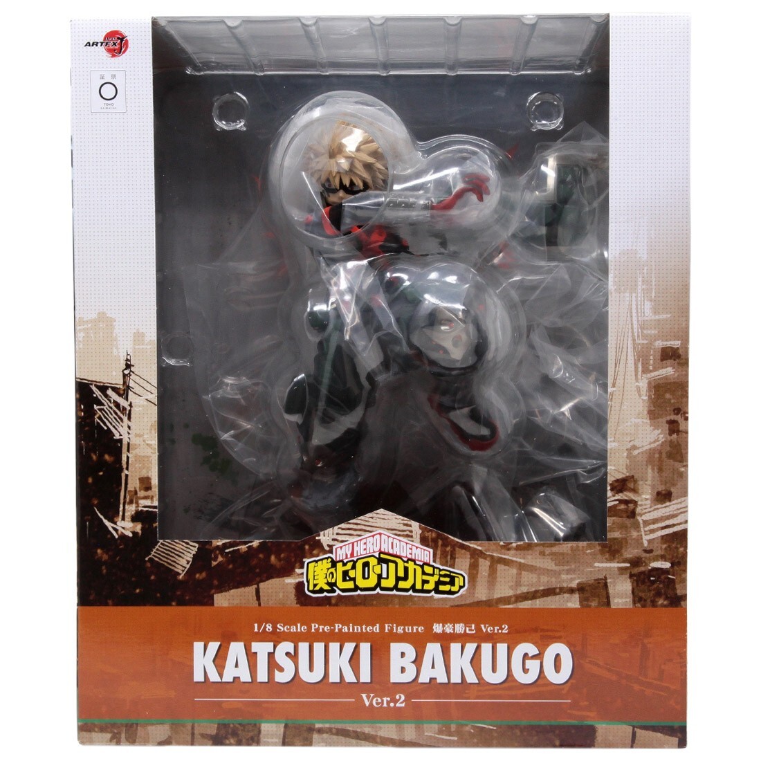 Anime Statue Kotobukiya My Hero Academia Bakugo Katsuki ArtFX J Ver.2 ...