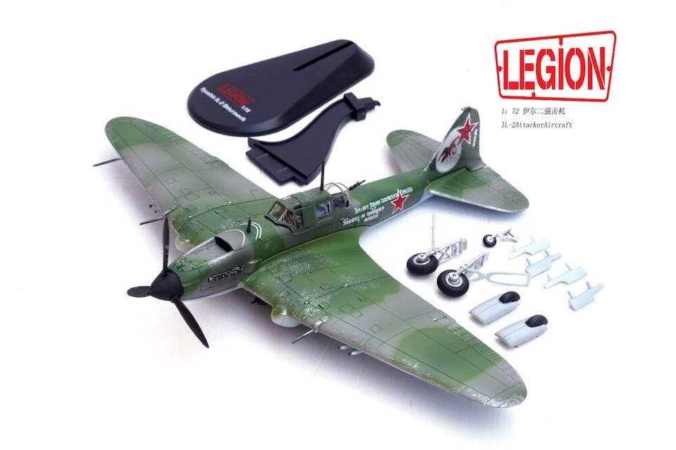 Legion Models 1/72 14629LA Ilyushin Il-2 Sturmovik White 1 Soviet Air ...