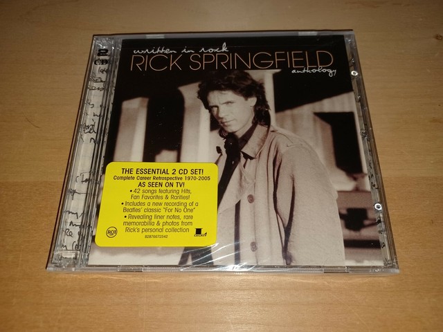 Written in Rock: The Rick Springfield Anthology by Rick Springfield (CD ...