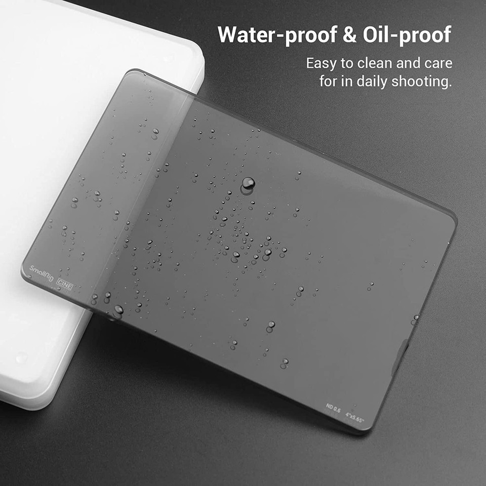 SmallRig Square ND Filter 4"x5.65" Cinema Neutral Density Filter for ...