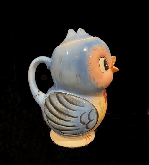RARE Lefton Bluebird Musical Teapot (plays Tea for Two) - 1960s Vintage ...
