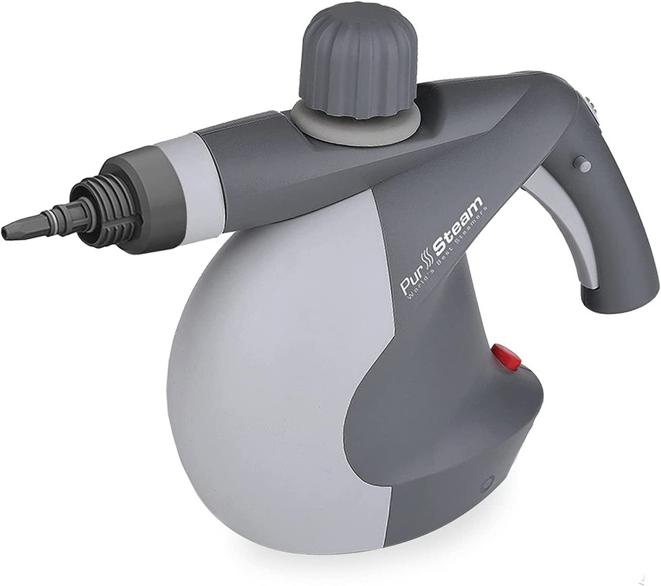 PurSteam Handheld Pressurized Steam Cleaner 9 Tools Car Leather Window ...