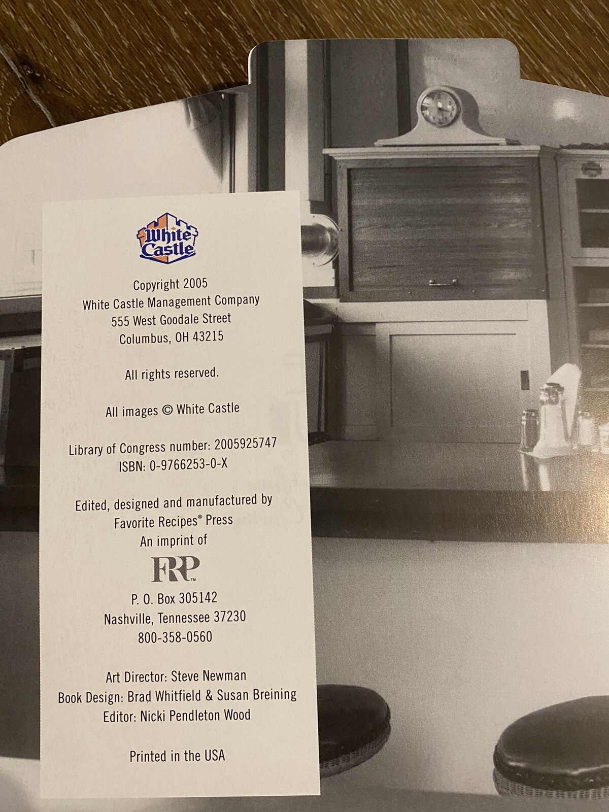 Vintage 2005 White Castle By The Sackful Restaurant Cookbook Recipes ...