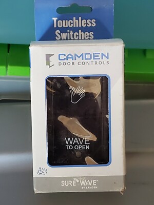 Camden Door Controls Sure Wave CM-333 Touchless Sensor Switch Battery ...