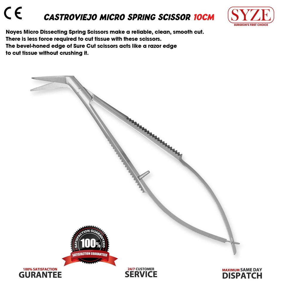 Dental Surgical Scissors Tissue Dissecting Micro Suture Dissecting ...