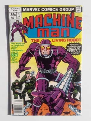 MACHINE MAN #1 - NM: 9.:2 JACK KIRBY - Marvel Comics 1978 | eBay