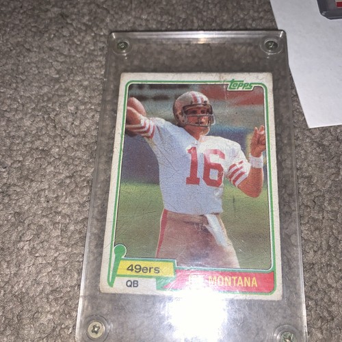 1981 Topps Football #216 Joe Montana rookie card | eBay