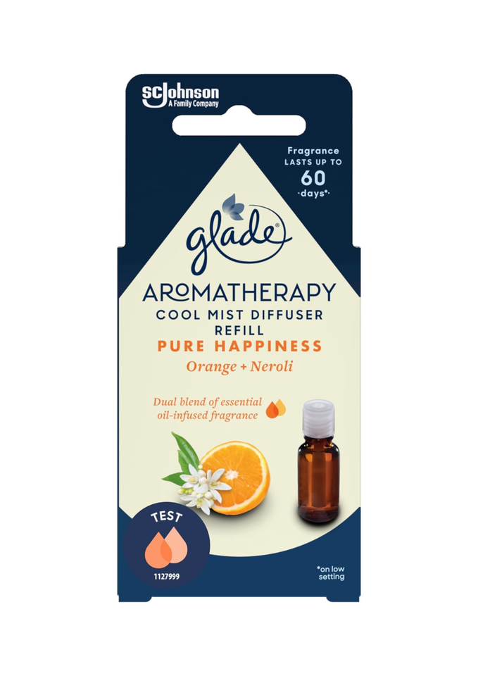 Glade Aromatherapy Essential Oil Diffuser Refill Cool Mist Aromatherapy ...