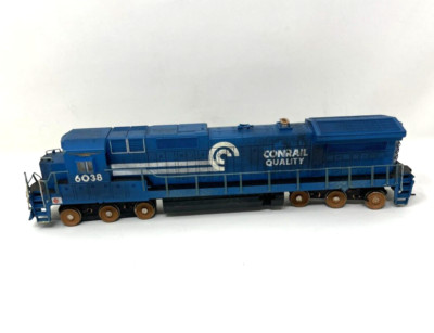 Bachmann Conrail Spectrum 6038 Locomotive Train HO Scale Blue | eBay